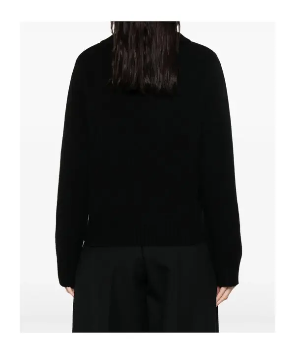 Soft Goat Long-sleeve V-neck Sweater