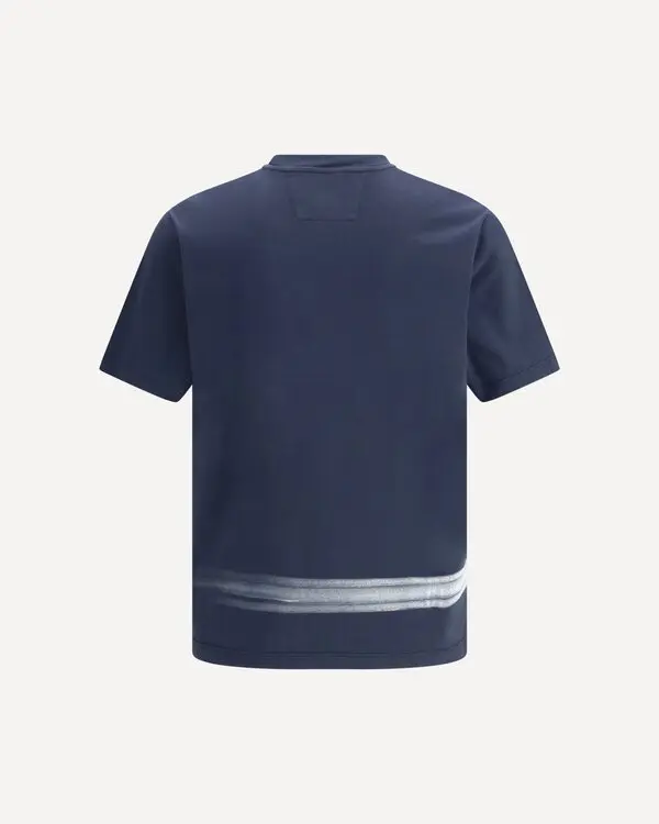 C.P. COMPANY Logo Printed Crewneck T-shirt