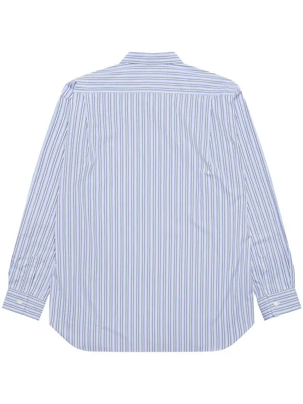 Comme Des Garçons Long Sleeve Shirt - Blue