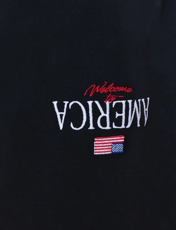 WILLY CHAVARRIA Logo Print Joggers