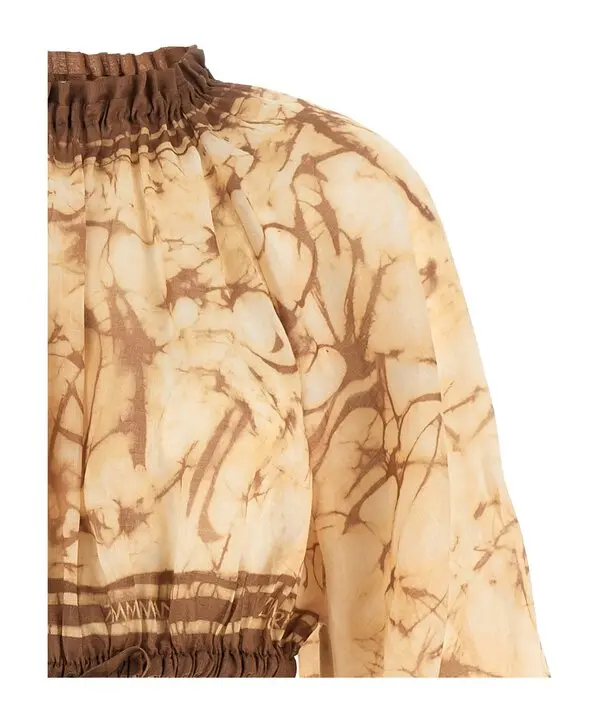Zimmermann Indra Bodice Top - Nude