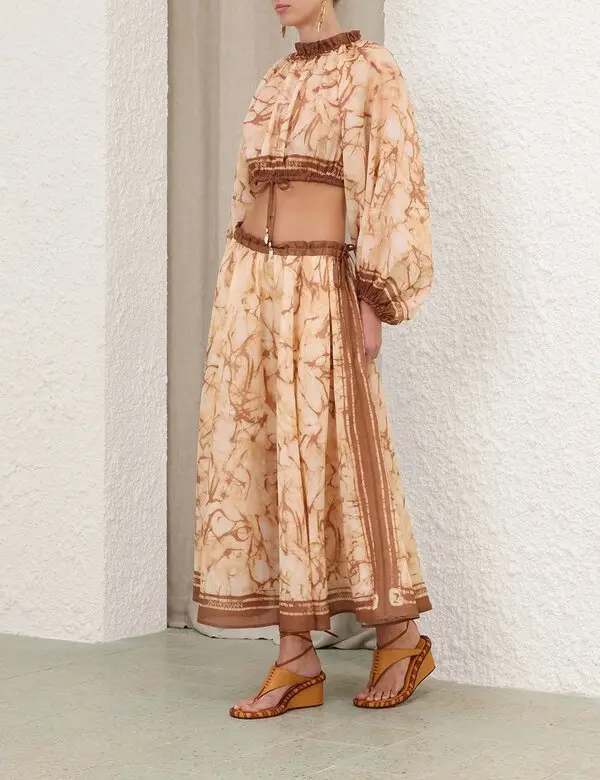 Zimmermann Indra Bodice Top - Nude