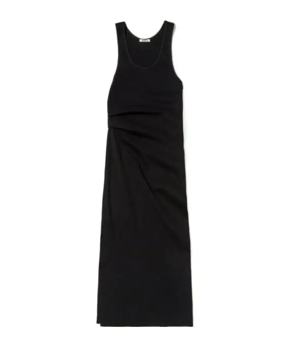Auralee Ruched Knit Dress