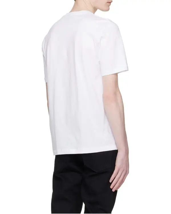 LANVIN Crewneck Logo-print T-shirt