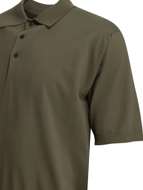 Auralee Giza' Polo Shirt With Buttons