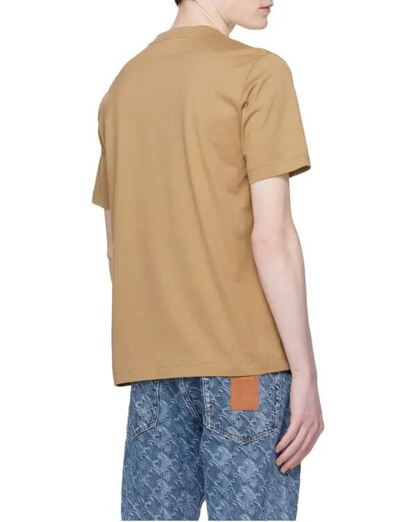 LANVIN Crewneck Logo-print T-shirt