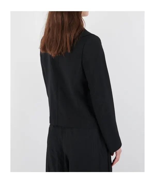 Comme Des Garçons Double Collar Wool Blazer