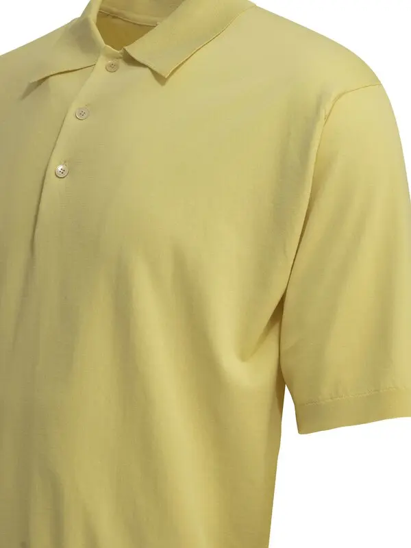 Auralee Short-sleeve Polo Shirt