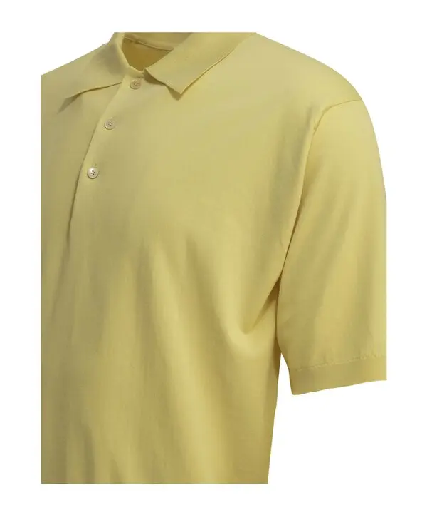 Auralee Short-sleeve Polo Shirt - Yellow