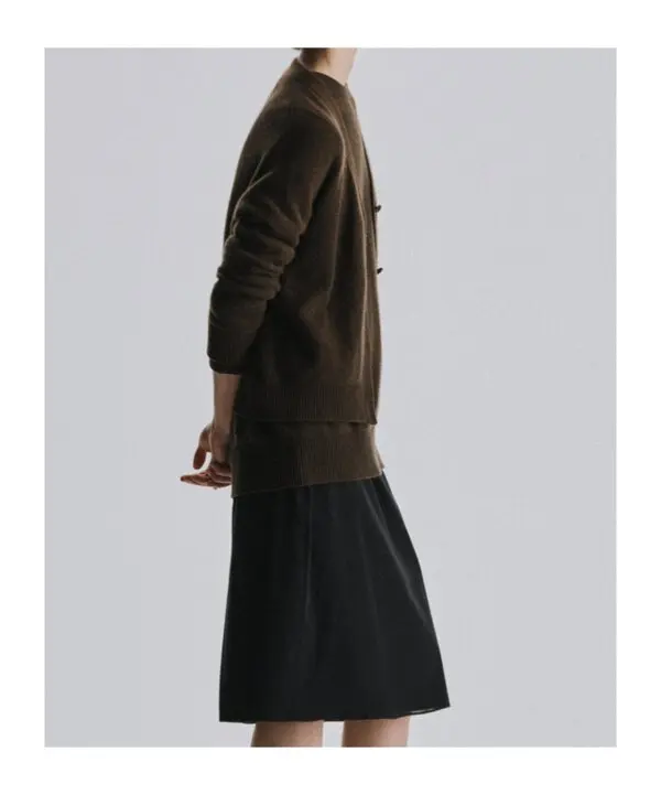 THE ROW Ovida Baby Cashmere V-neck Cardigan