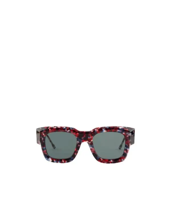 Thom Browne Geometric Frame Sunglasses - Havana