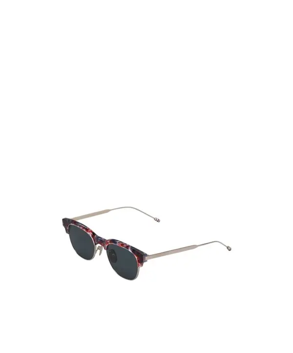 Thom Browne Patterned Browline Sunglasses