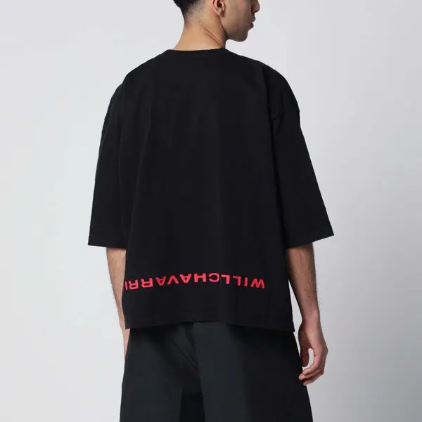 WILLY CHAVARRIA Color-blocked Print T-shirt