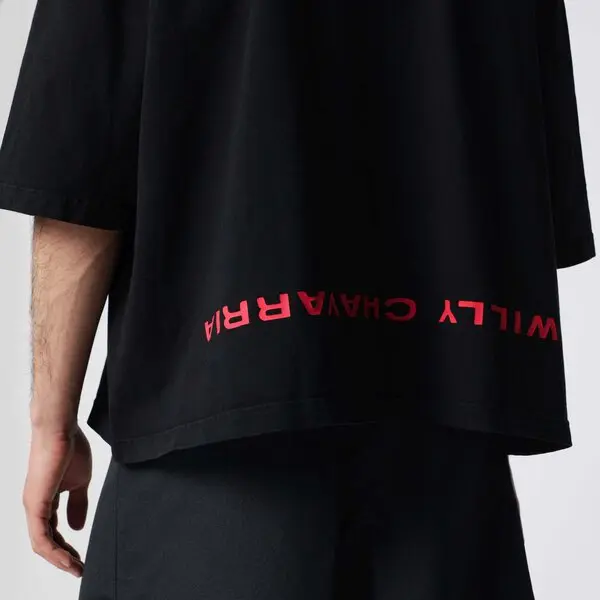 WILLY CHAVARRIA Color-blocked Print T-shirt