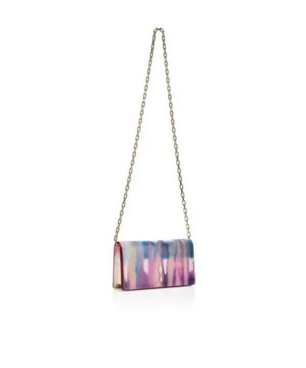 CHRISTIAN LOUBOUTIN Bettina Chained Clutch Bag - Multicolor