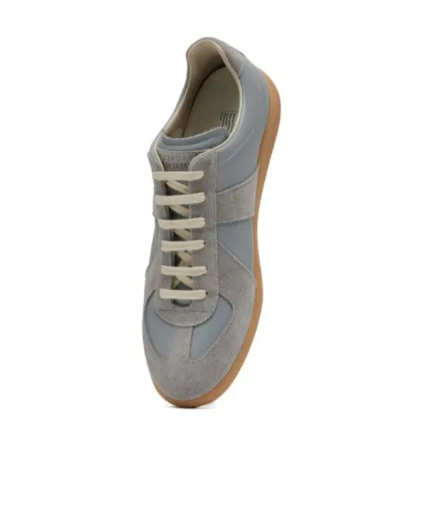 MAISON MARGIELA Replica Leather-panelled Sneakers