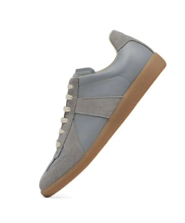 MAISON MARGIELA Replica Leather-panelled Sneakers