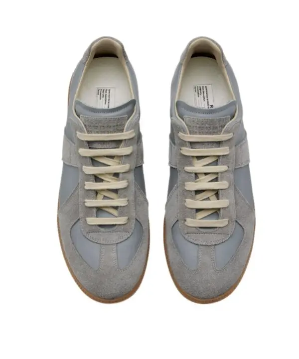 MAISON MARGIELA Replica Leather-panelled Sneakers