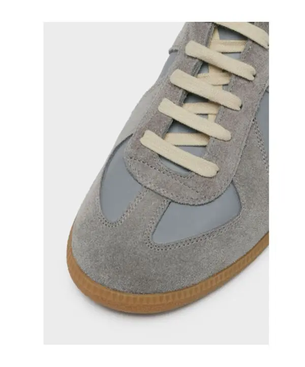 MAISON MARGIELA Replica Leather-panelled Sneakers