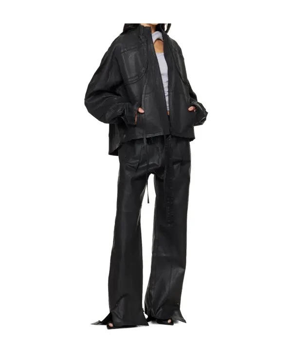 Ottolinger Pleated Jeans With Belted Waist