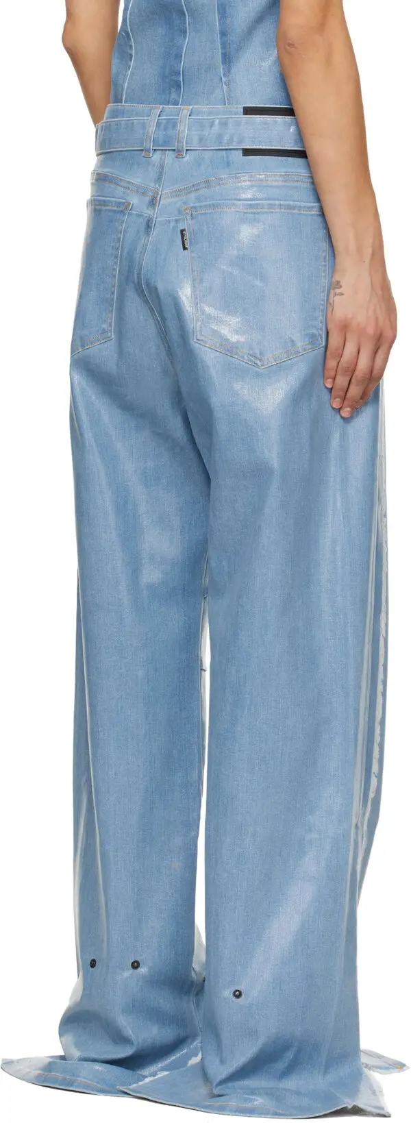 Ottolinger Pleated Belted Jeans
