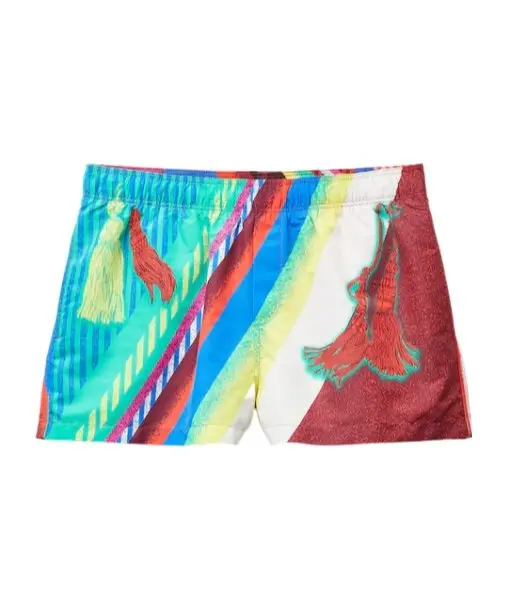 Versace Printed Swim Shorts - Multicolor
