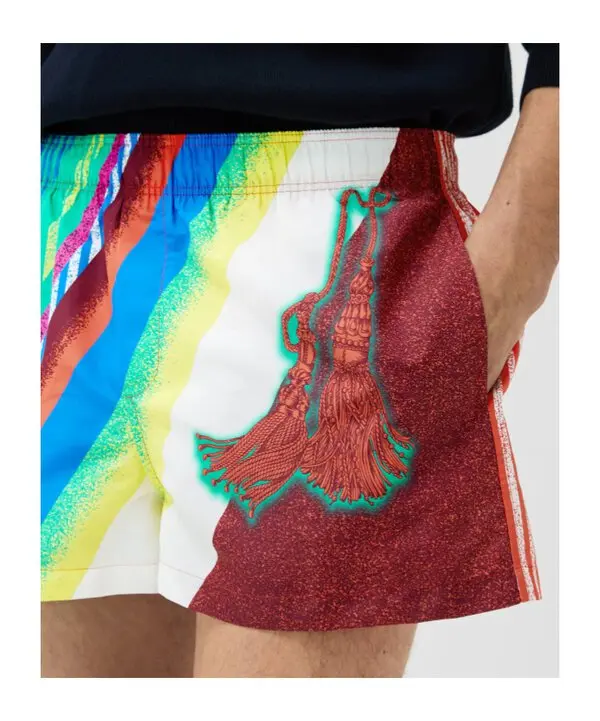Versace Printed Swim Shorts
