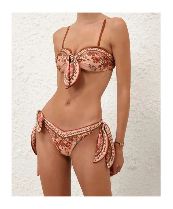 Zimmermann Aster Scarf Tie Bikini Set