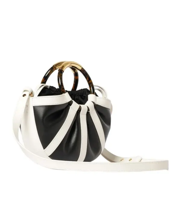 COCCINELLE Round Handle Leather Tote Bag
