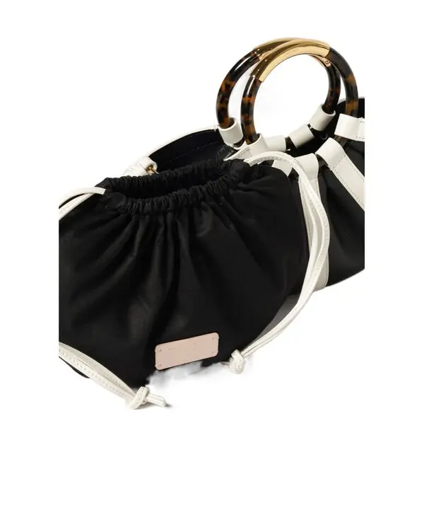 COCCINELLE Round Handle Leather Tote Bag