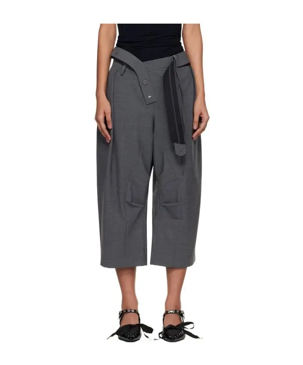 Ottolinger Asymmetrical Pleated Culottes