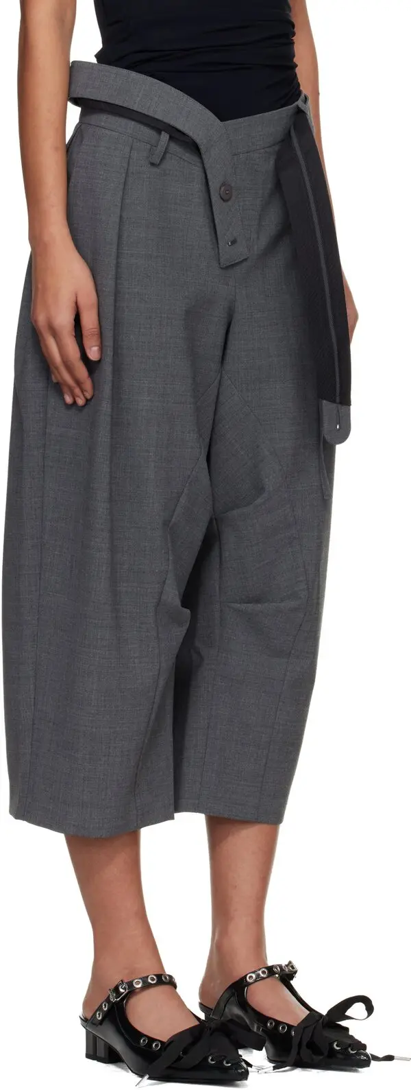 Ottolinger Asymmetrical Pleated Culottes