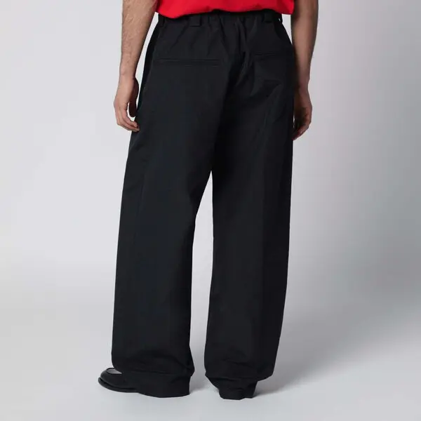 WILLY CHAVARRIA Wide Leg Trousers With Belt Loops