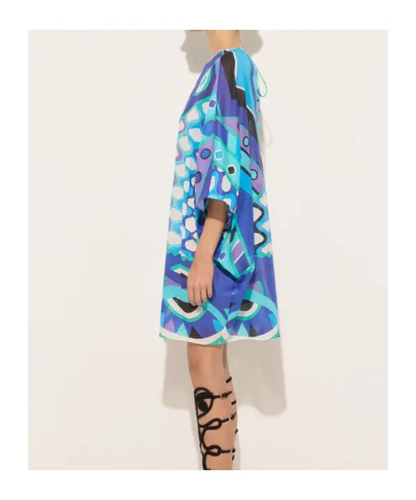 Emilio Pucci Vivara Printed Kaftan Dress
