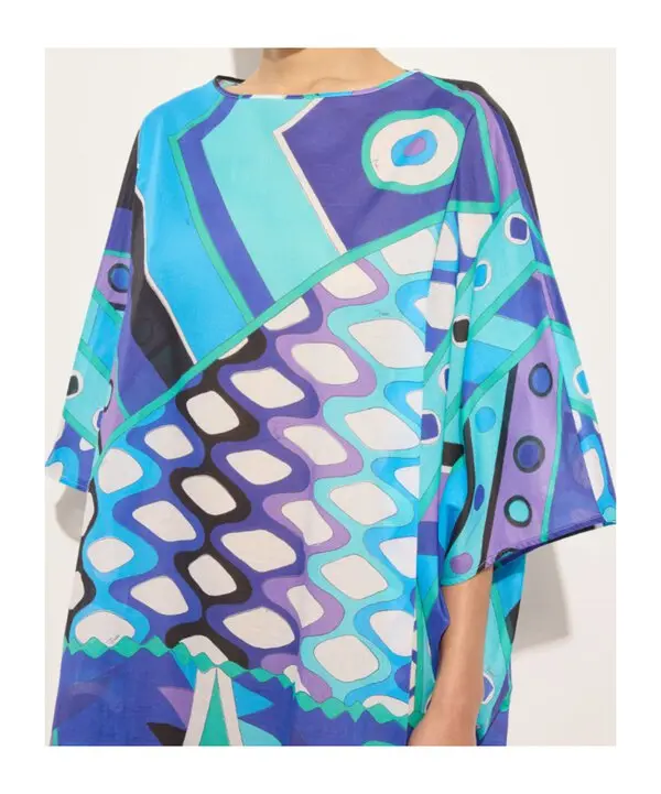 Emilio Pucci Vivara Printed Kaftan Dress