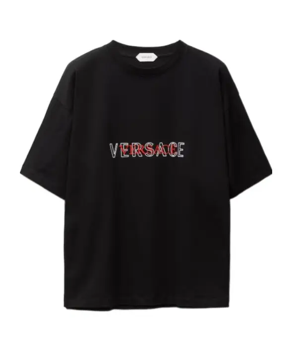 Versace Logo Print T-shirt