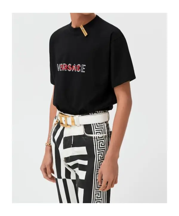 Versace Logo Print T-shirt