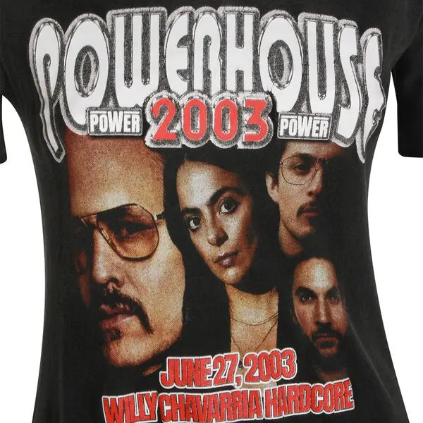 WILLY CHAVARRIA Powerhouse Graphic T-shirt Dress