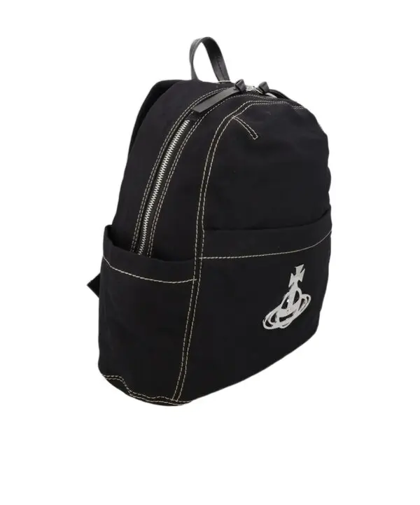 VIVIENNE WESTWOOD Contrast Stitch Logo Backpack