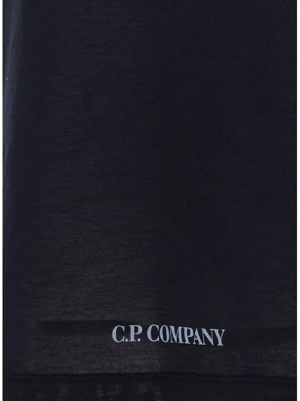 C.P. COMPANY Logo Printed Crewneck T-shirt