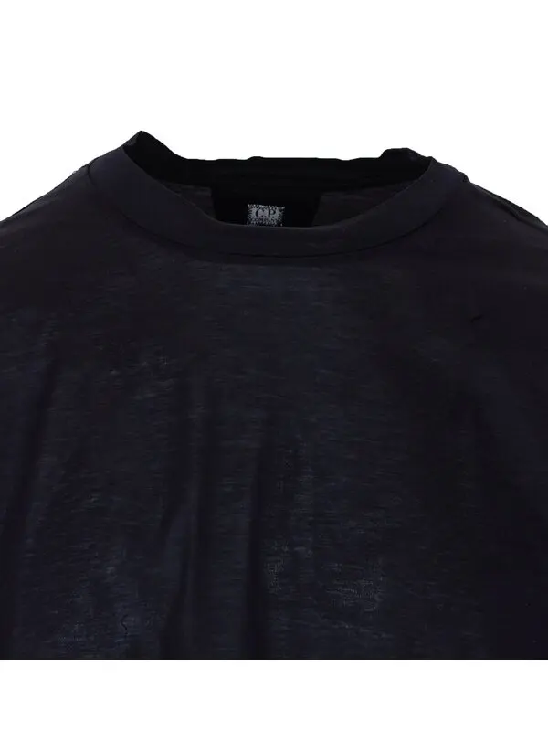 C.P. COMPANY Logo Printed Crewneck T-shirt