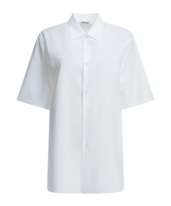 Auralee Short-sleeve Button-up Shirt