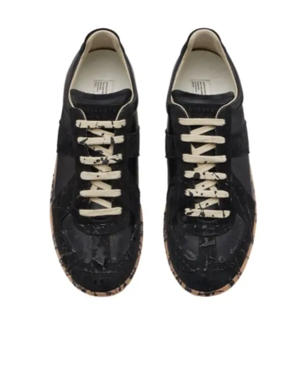 MAISON MARGIELA Replica Paint-splatter Sneakers