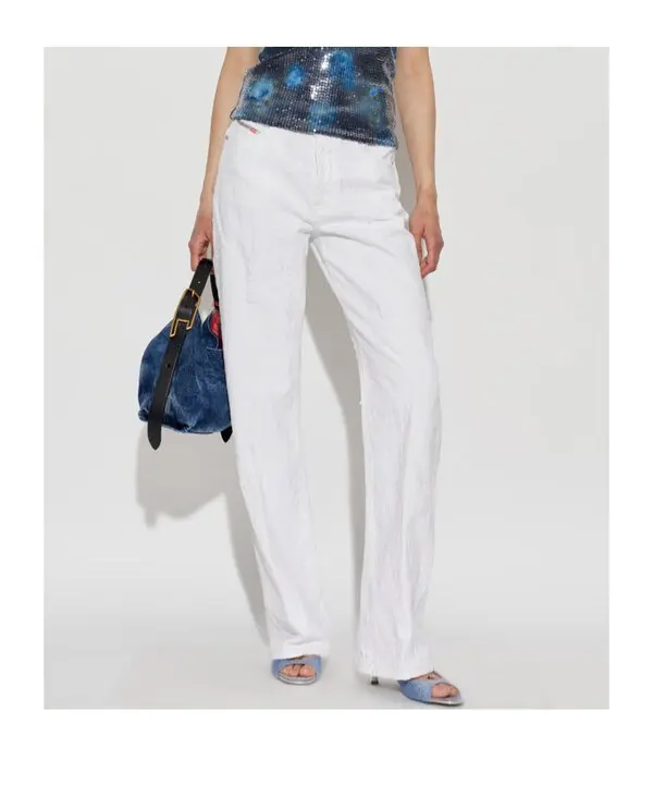 DIESEL® 1971 D-sent Textured Jeans - White