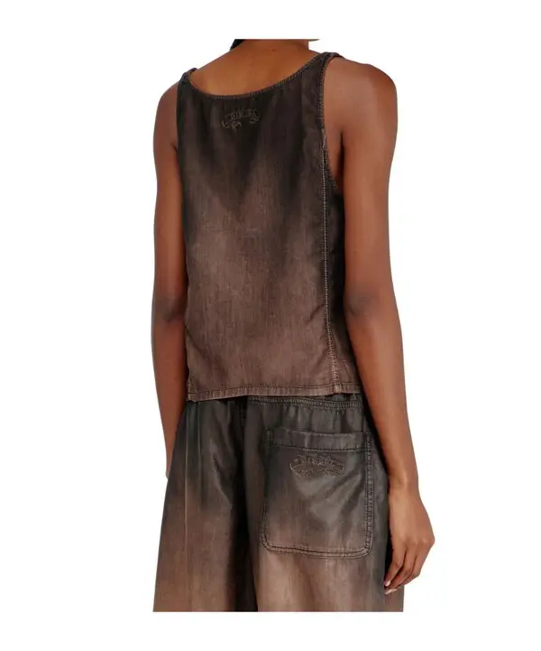 DIESEL® Ombre Effect Cropped Top