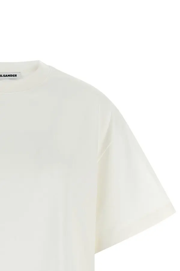 JIL SANDER Relaxed Logo T-shirt - White