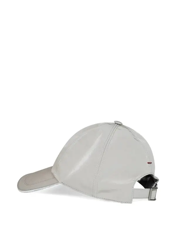 Brunello Cucinelli Embroidered Baseball Cap - Gray