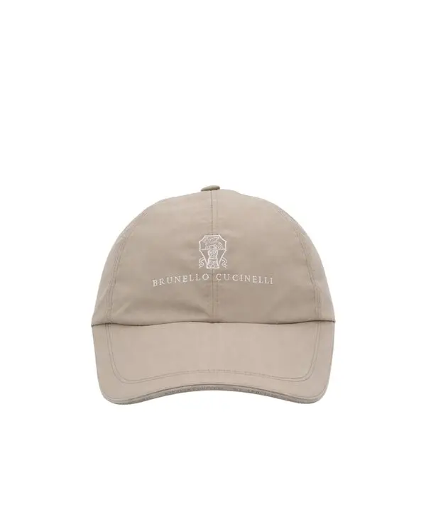 Brunello Cucinelli Embroidered Baseball Cap - Nude