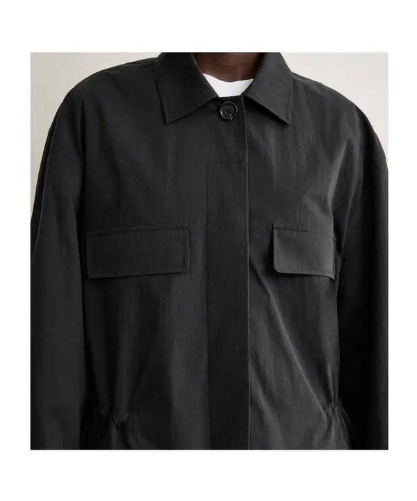 TOTEME Drawstring-waist Pocket-detail Jacket