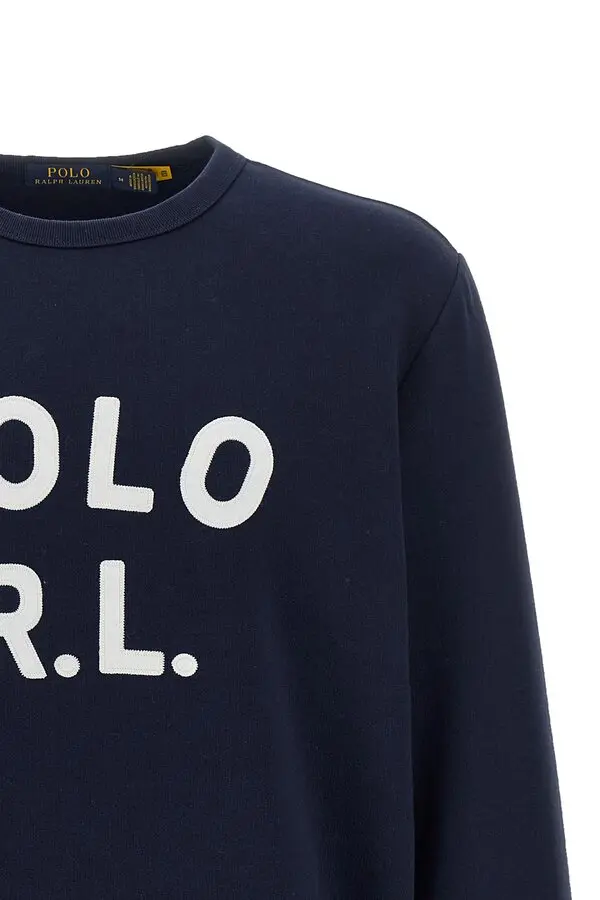 Polo Ralph Lauren Crewneck Sweatshirt With Logo Print